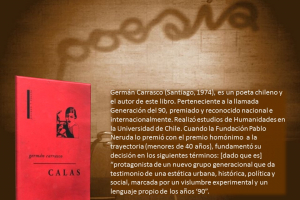 "Calas" del autor Germán Carrasco | BiblioRedes