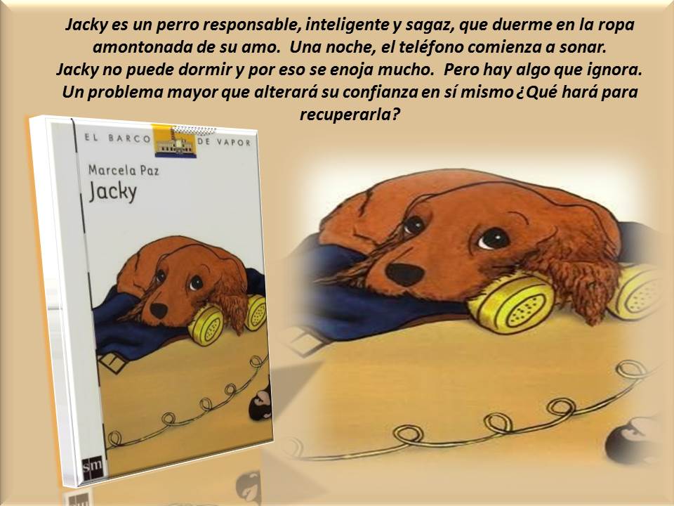 El Libro "Jacky" de la autora Marcela Paz está disponible en Biblioteca de Quillota. | BiblioRedes